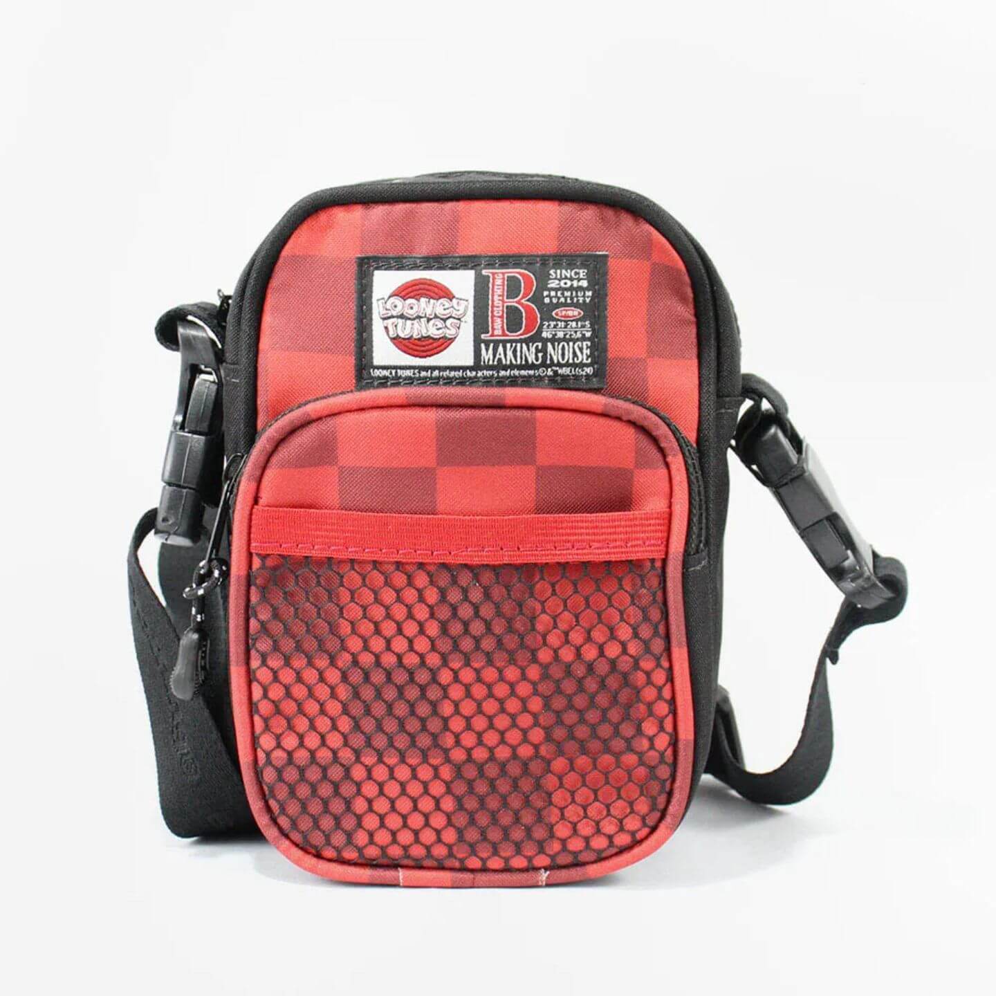 Shoulder Bag Smashed X Looney Tunes Preto/Vermelho