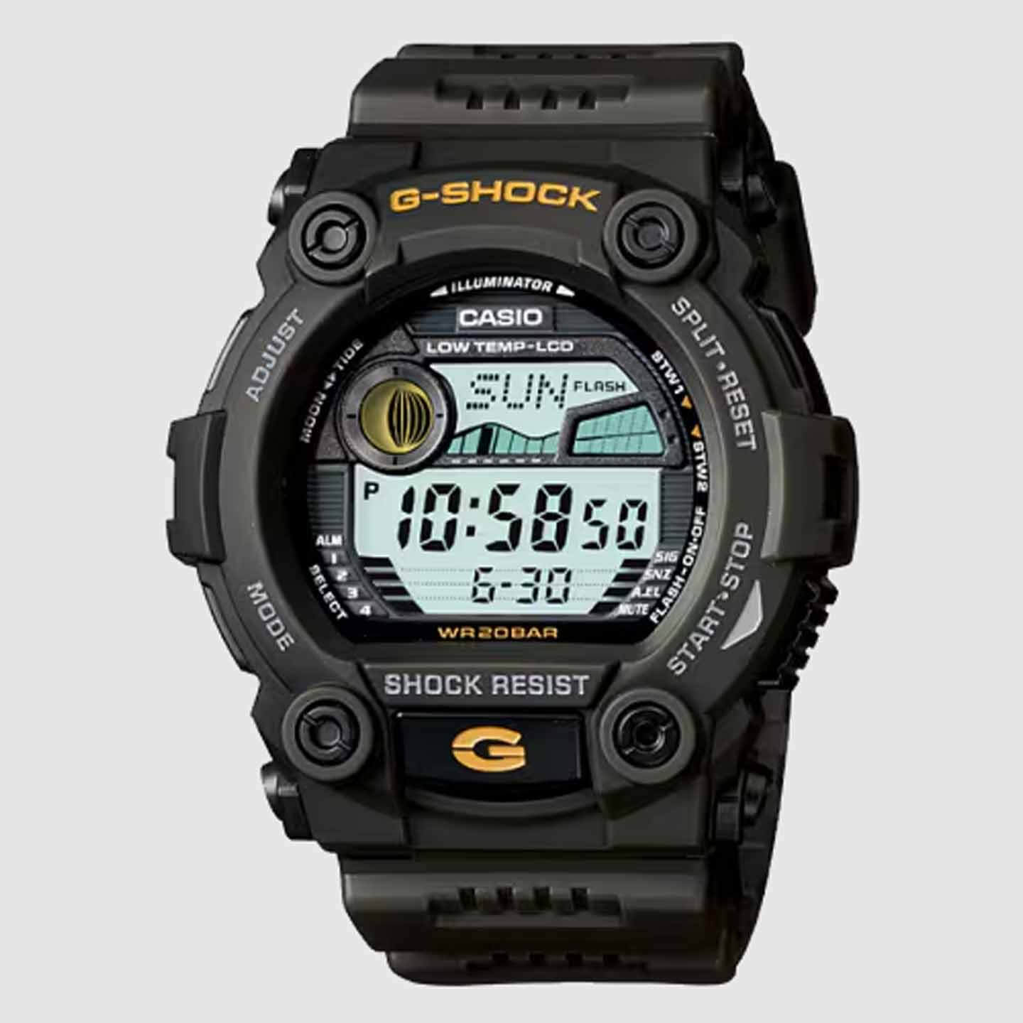 Relógio Casio De Pulso G-Shock Digit Verde Musgo