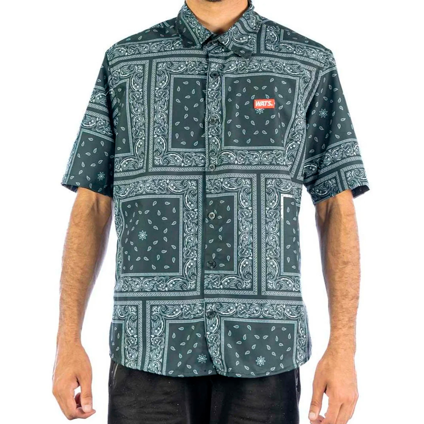 Camisa Wats Pasley Preto